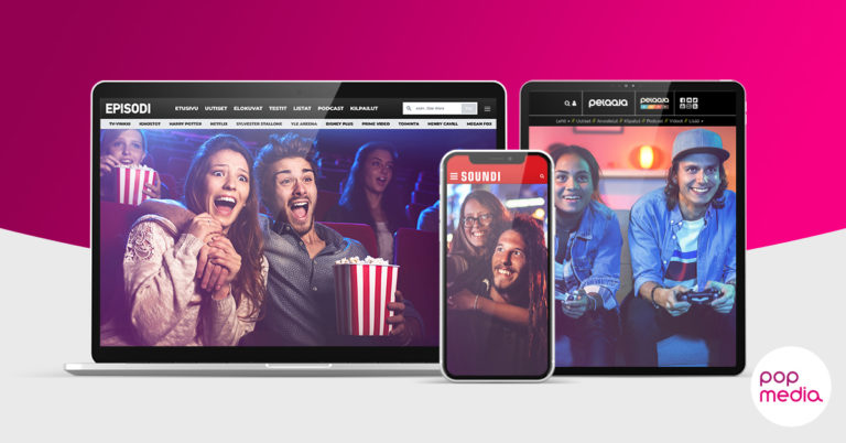 Pop Media - Vaikuttavaa digitaalista mainontaa ja mediaa